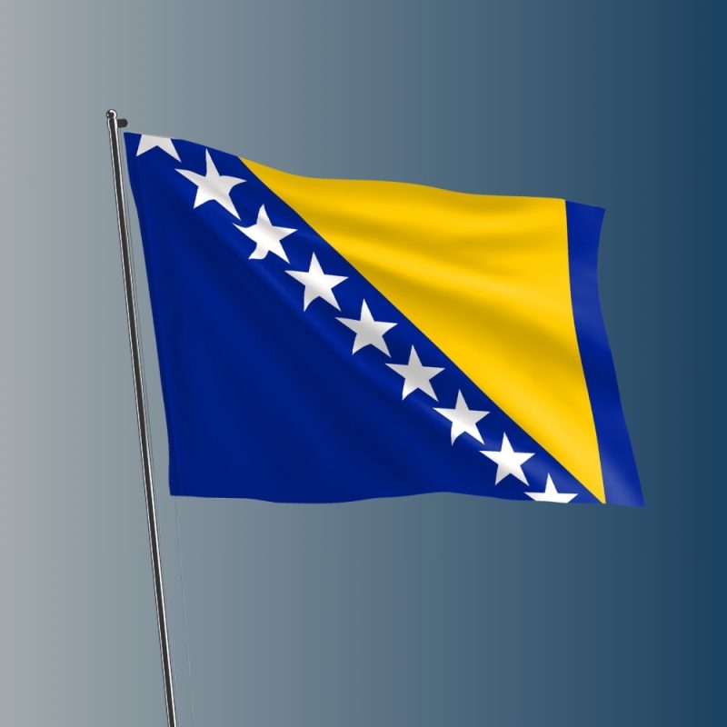 Zastava BiH PREMIUM 200 x 100 cm | VIOR