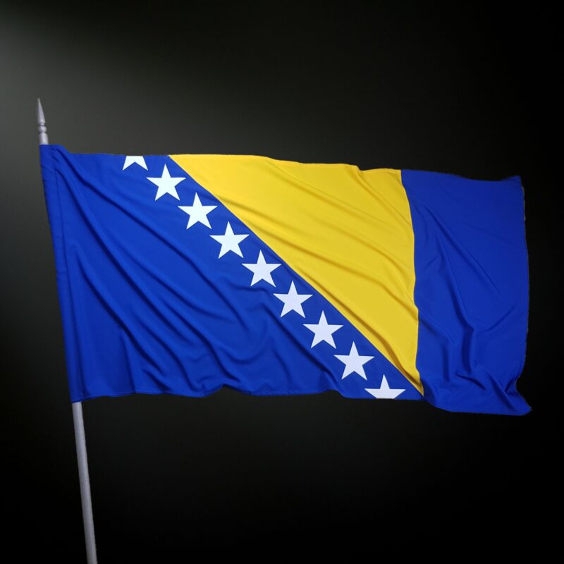 Zastava BiH PREMIUM (šivena) 2 x 1 m | VIOR